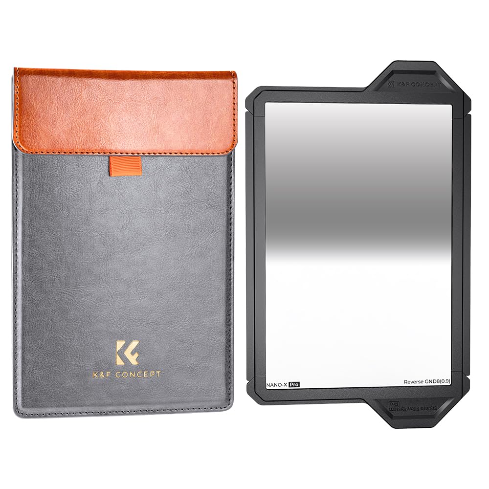 Amazon | K&F CONCEPT ハーフNDフィルター 角型 GND8 リバース